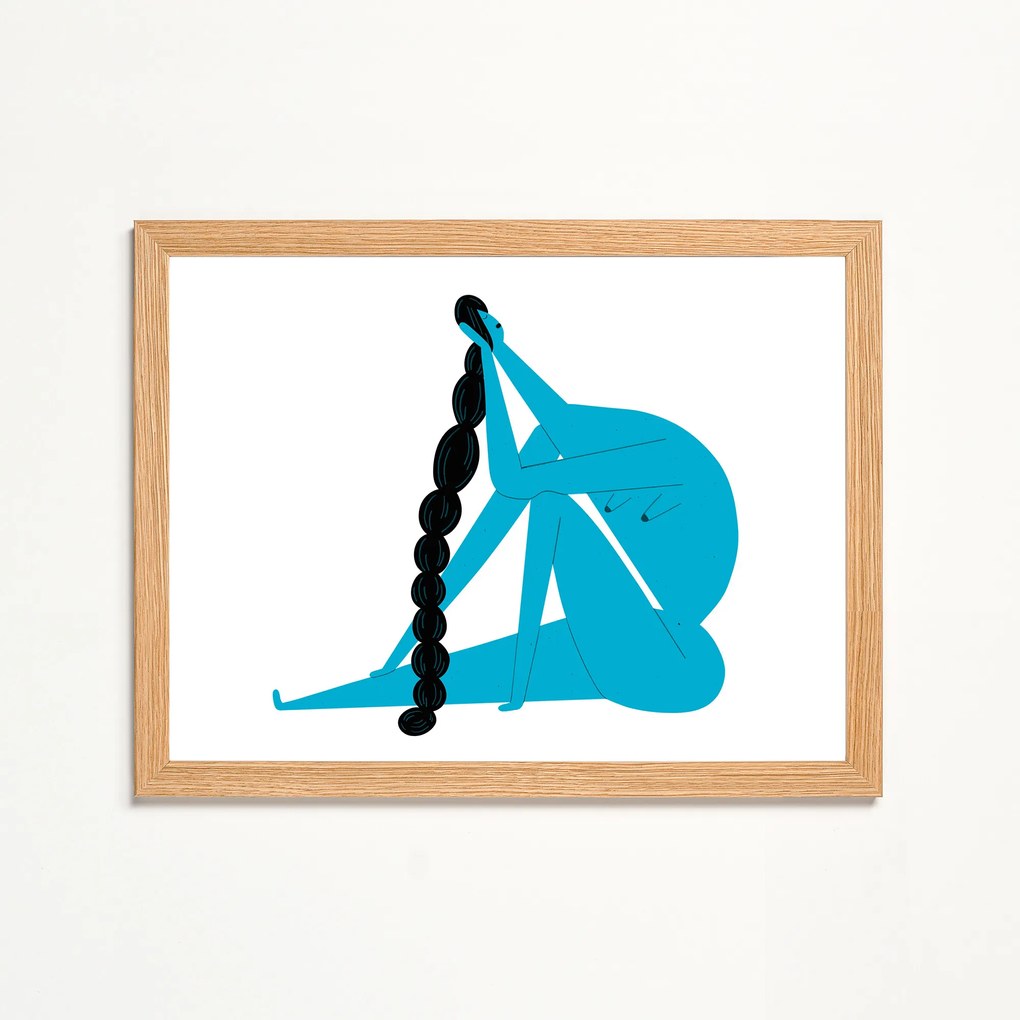 Alexandra Májová | Nude Rám: Černý, Velikost: 30 x 40 cm