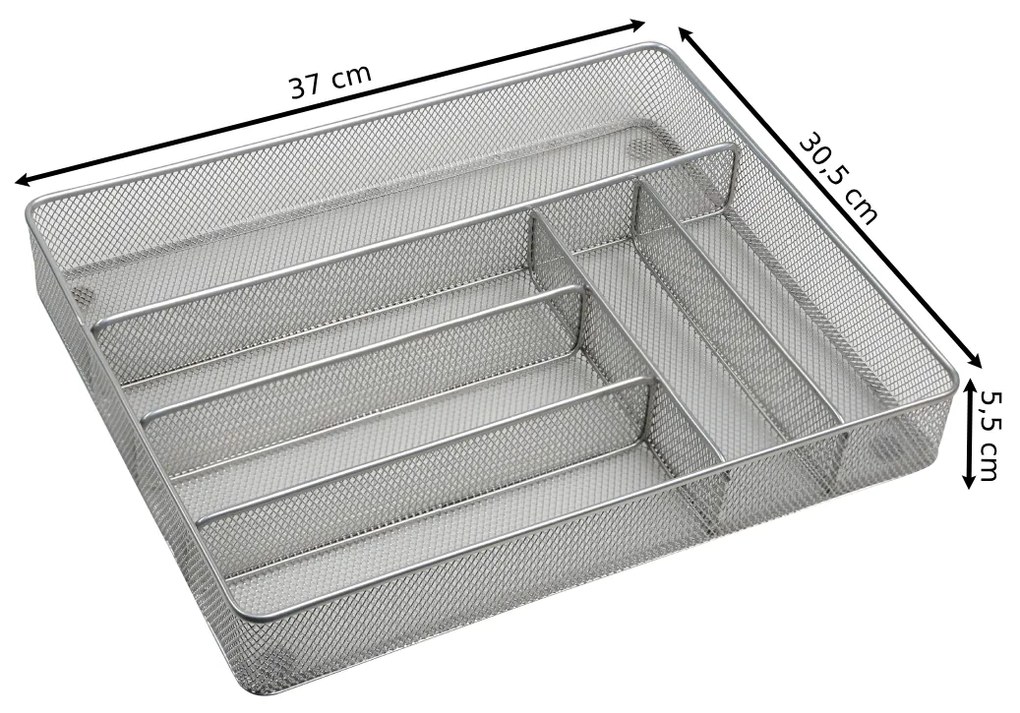 Kovový kuchyňský organizér Grayson, 37x30,5 cm