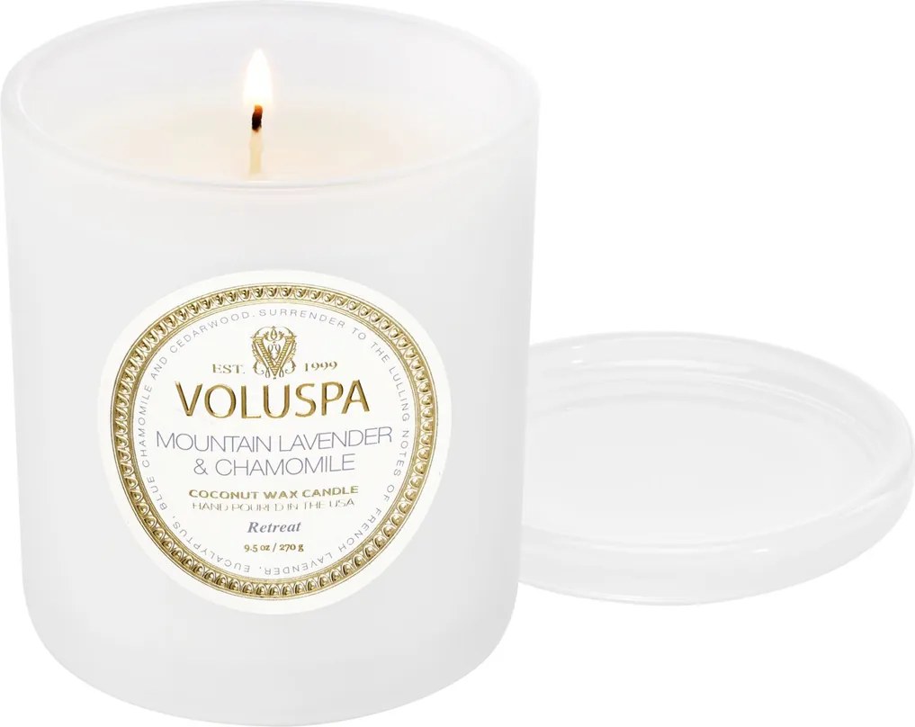 Voluspa svíčka Mountain Lavender & Chamomile, 270 g