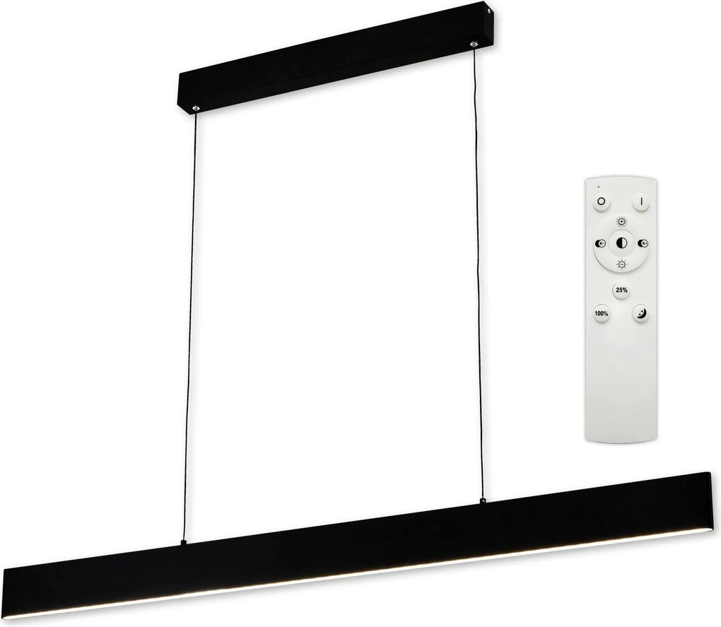 XXXLutz ZÁVĚSNÉ LED SVÍTIDLO, 118/120/1.5 cm - Závěsná světla - 004182003002
