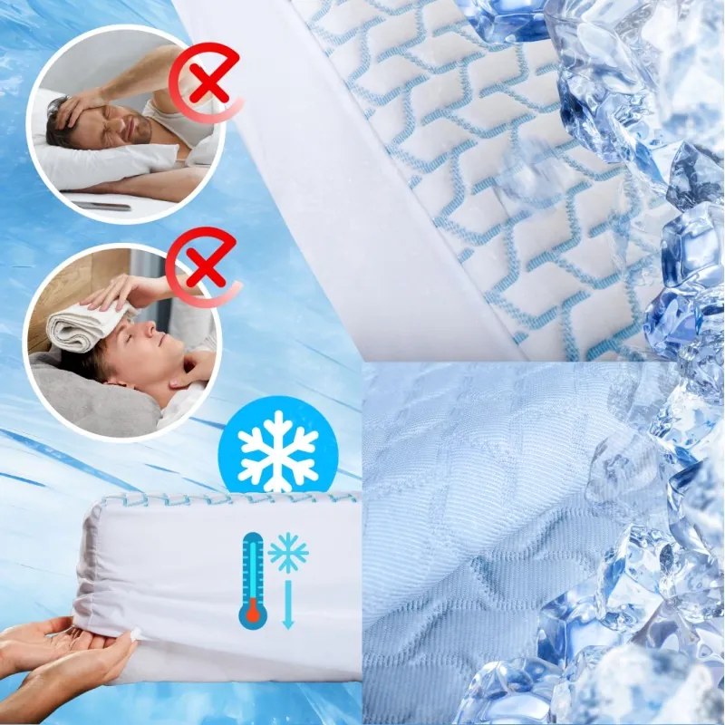 Chladivá plachta IceFresh Comfort s gumičkou po obvodu EMI, Plachta 90x200