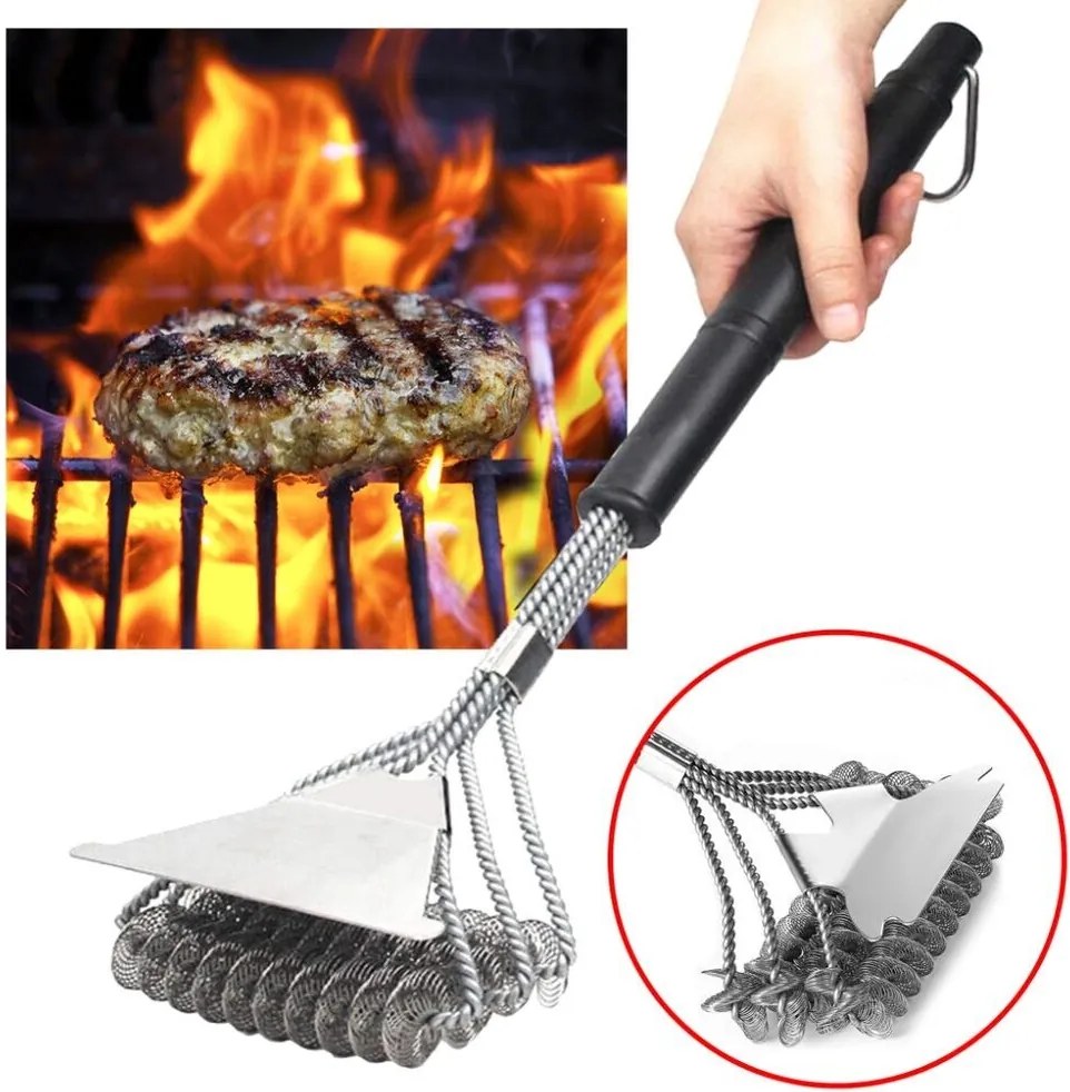 BBQ drátěný kartáč na čištění grilu Welfon