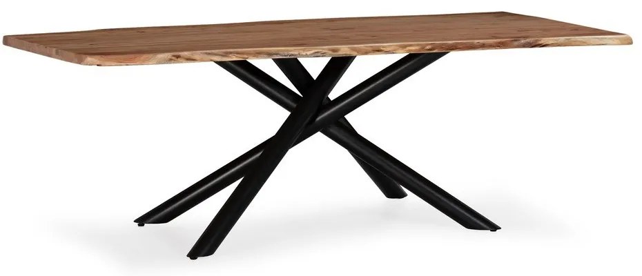Jídelní stůl z masivu akácie 100x220 cm Anuri – MOME