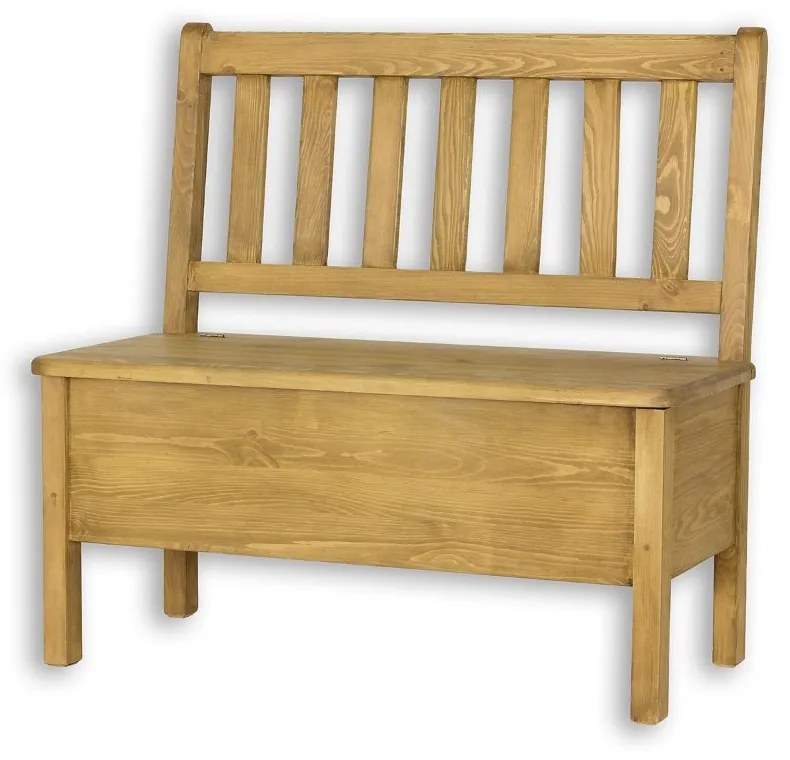 Massive home | Dřevěná lavice Corona XIV 120cm bez područek - výběr moření MHSIL14/A20