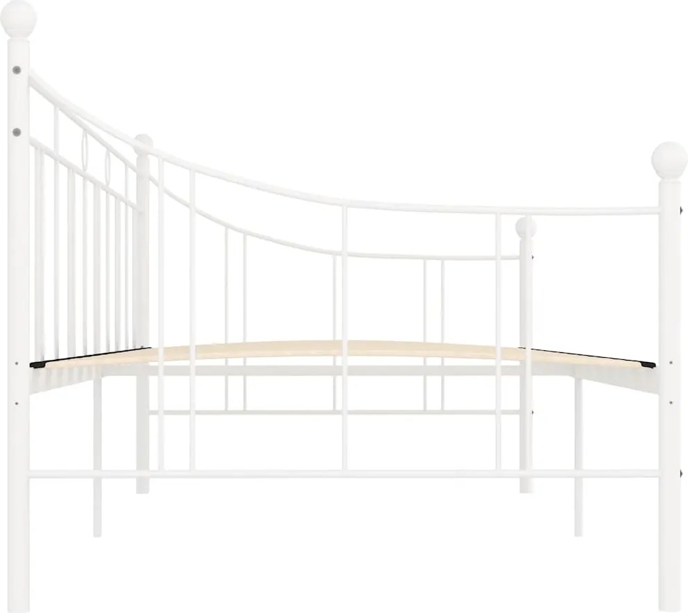 Rám denní postele bílý kov 90 x 200 cm 284668