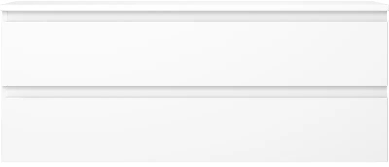 Mexen Orio, koupelnová skříňka 120 cm s horní částí, 2 zásuvky, bílá matná, 91A10-12047-2-BFFC01