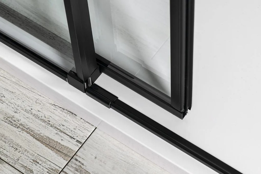 Polysan Polysan, ALTIS LINE BLACK obdélníková sprchová zástěna 1500x900 mm, L/P varianta, AL4212BAL6012B