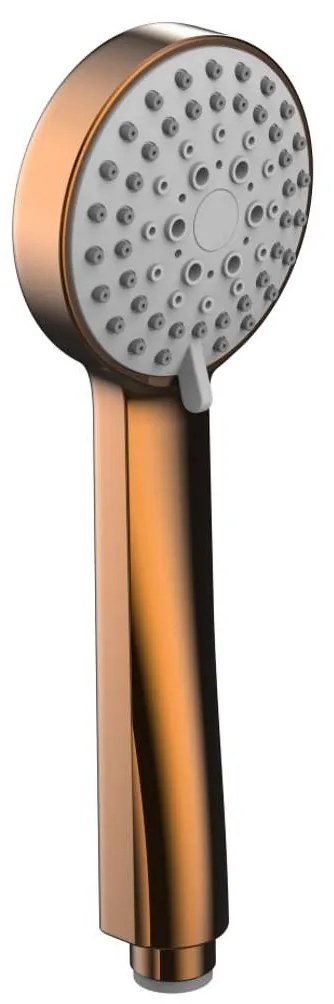 Laufen - Sprchová hlavice Stella, 3 proudy, zlatorůžová H3619850823311