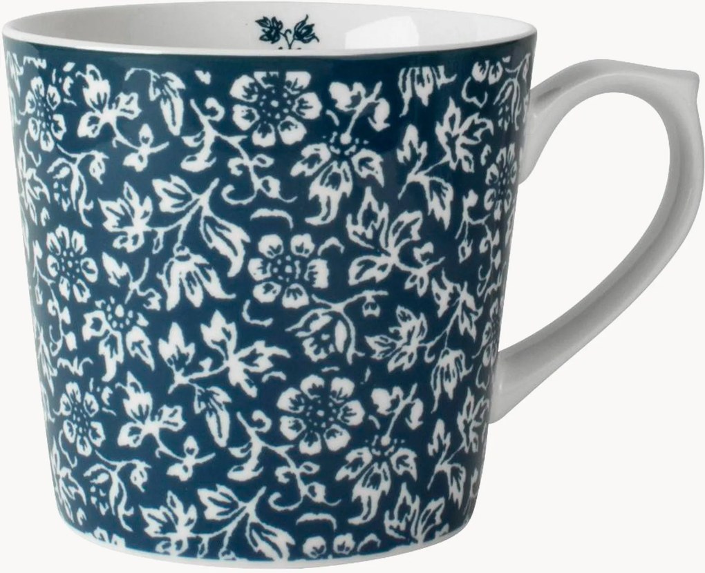 Sada porcelánových hrnků Sweet Alyssum, 4 díly