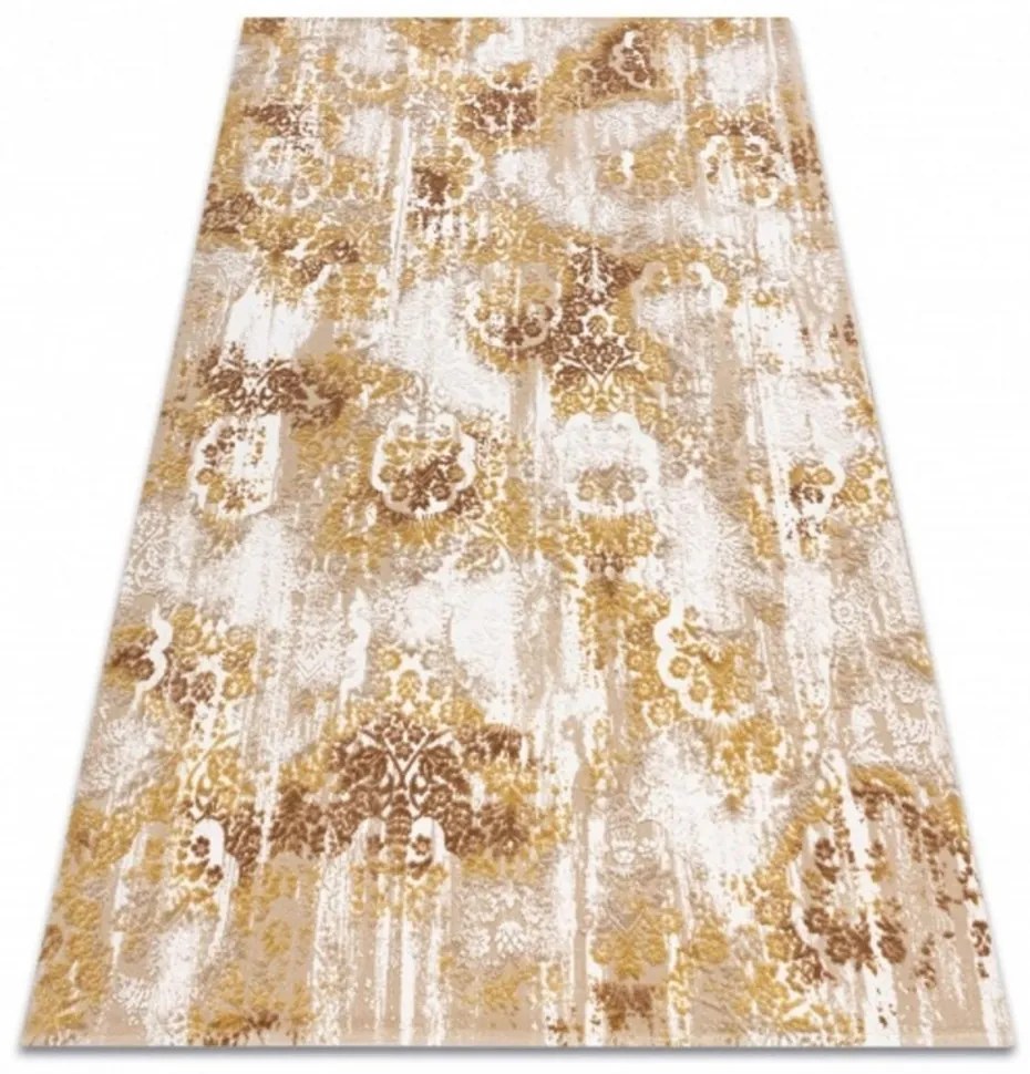 Luxusní kusový koberec akryl Nigel hořčicový 160x230cm