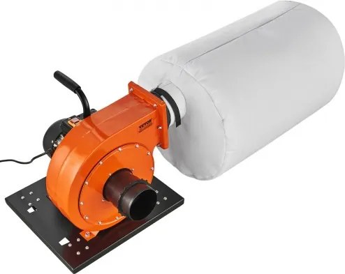 Sběrač prachu, průtok vzduchu 0,75 kW 13026 l/min, odvalovací s 79,5 l