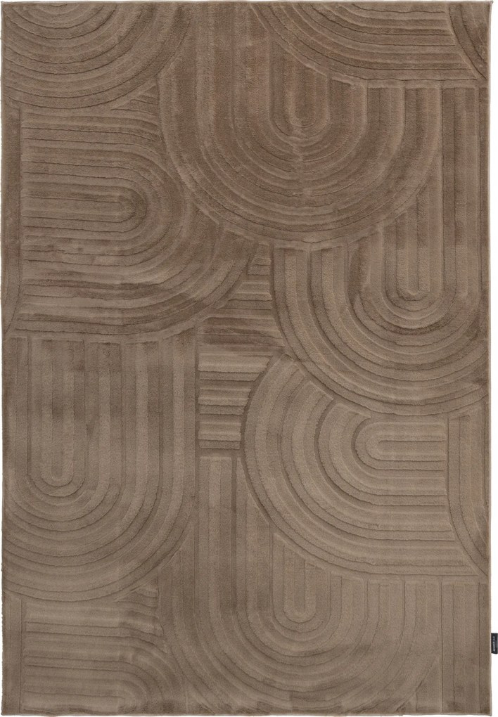Obsession, Kusový koberec Interstellar 501 Taupe, 160x230, hnědá, ložnice