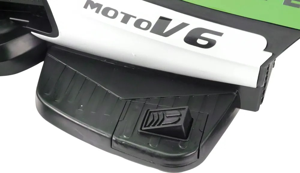 LEAN CARS Dětská elektrická tříkolka HT-5188 LED MP3 zelená