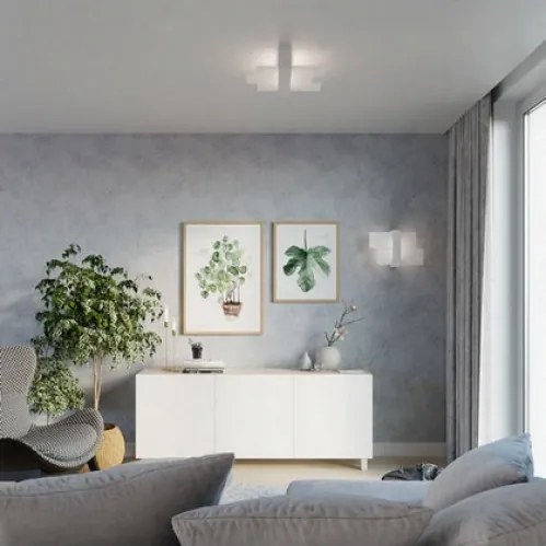 Nástěnné svítidlo SOLLUX Feniks 1 E27 1x60W bez zdroje SL.0079 bílá