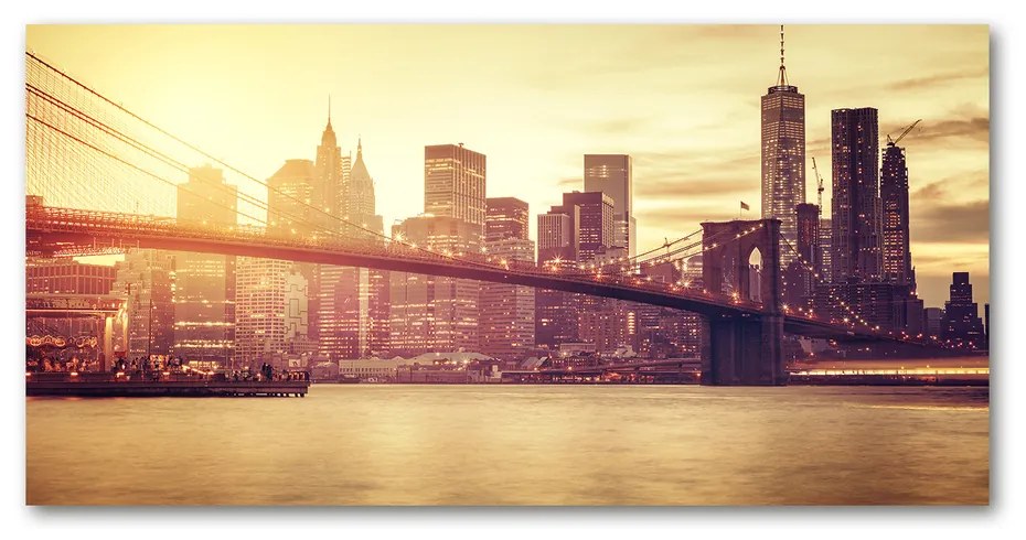 Wallmuralia Foto obraz akrylový Manhattan New York 120x60 cm