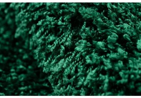 Dywany Luszczow Kusový koberec SOFFI shaggy 5 cm láhev zelená Rozměr koberce: 70 x 300 cm