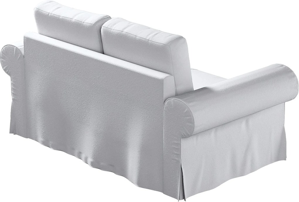 Potah na pohovku IKEA Backabro 2-místná, rozkládací barva bílá látka pletený vzor
