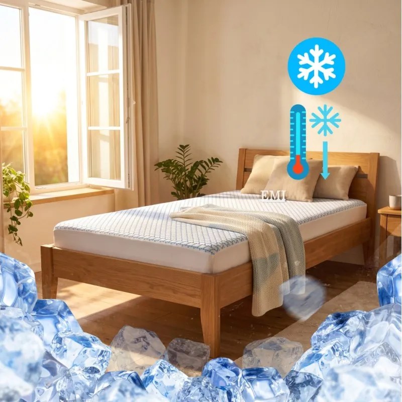 Chladivá plachta IceFresh Comfort s gumičkou po obvodu EMI, Plachta 90x200