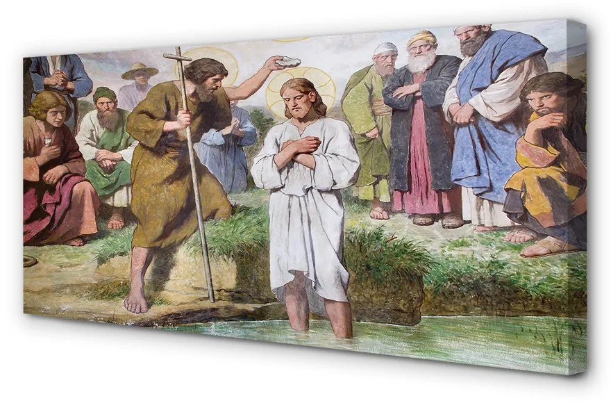 Obrazy na plátně obrázek Ježíše 125x50 cm
