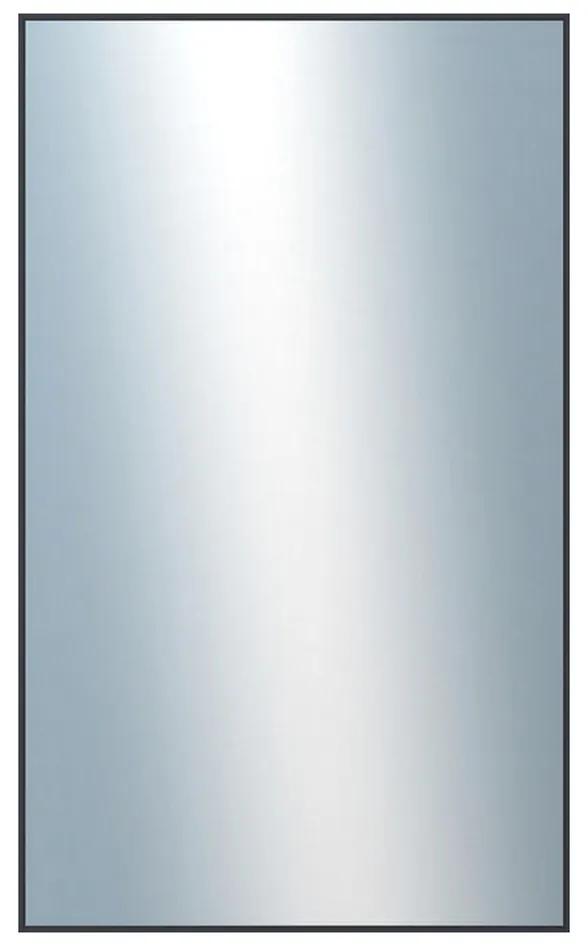 DANTIK - Zarámované zrcadlo - rozměr s rámem cca 60x100 cm z lišty Hliník černá | P01-021 (7001021)