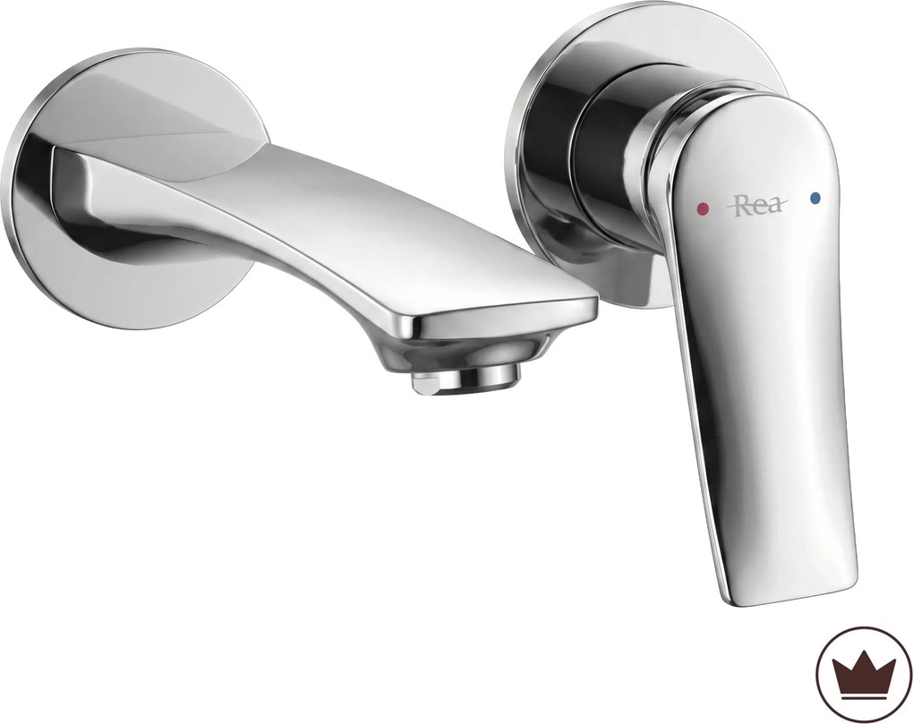 Rea, Podomítková umyvadlová baterie REA VISION Chrome + BOX, REA-B6960