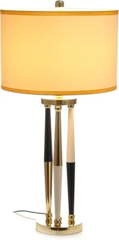 Stolní / stojací lampa Paralla 110 bílá/ černá / zlatá