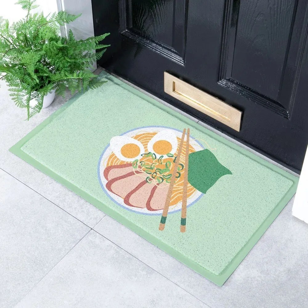 Rohožka z recyklovaného plastu 40x70 cm Ramen Bowl – Artsy Doormats