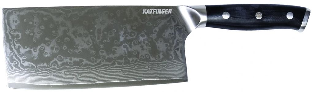 KATFINGER | Damaškový nůž Čínský kuchařský 7" (17,8cm) | KF109