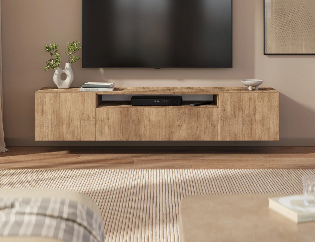 ADRK Furniture Femur 200 Závěsný TV stolek ADRK-RTV-FEMU-200-A