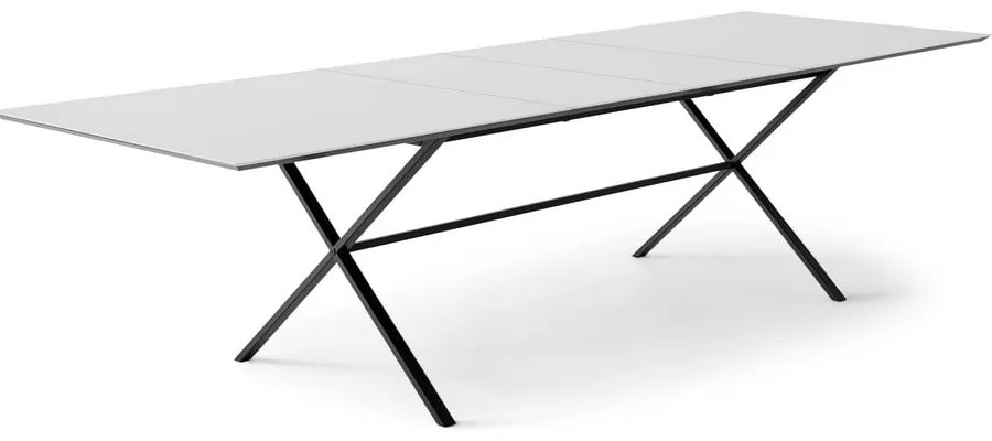 Rozkládací jídelní stůl s bílou deskou a přídavnou deskou 100x210 cm Meza – Hammel Furniture