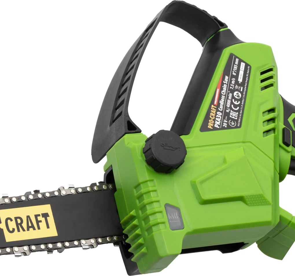 Procraft PKA30 20V - akumulátorová ruční pilka (bez akumulátoru a nabíječky)