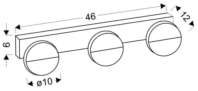 Bílé LED nástěnné svítidlo Sing – Candellux Lighting