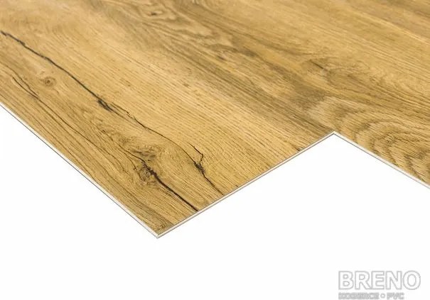 Breno Vinylová podlaha SPC WOODS Click - HIF 20461 světle hnědé dřevo