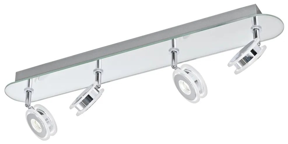 Eglo 95281 - LED bodové koupelnové svítidlo AGUEDA 4xLED/3,3W/230V IP44