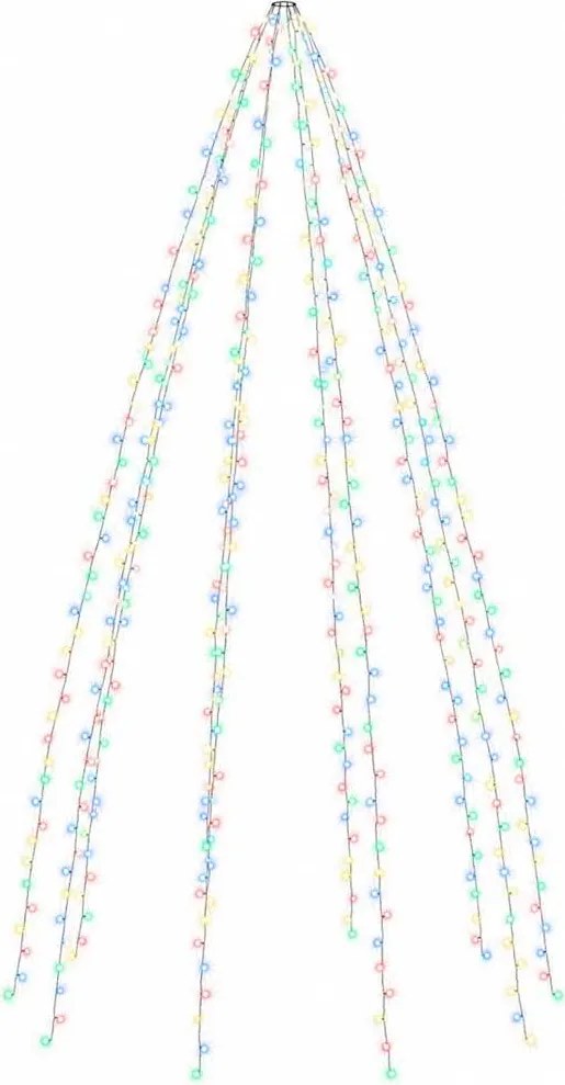 Světýlka na stromeček 500 barevných LED 500 cm dovnitř i ven 328899