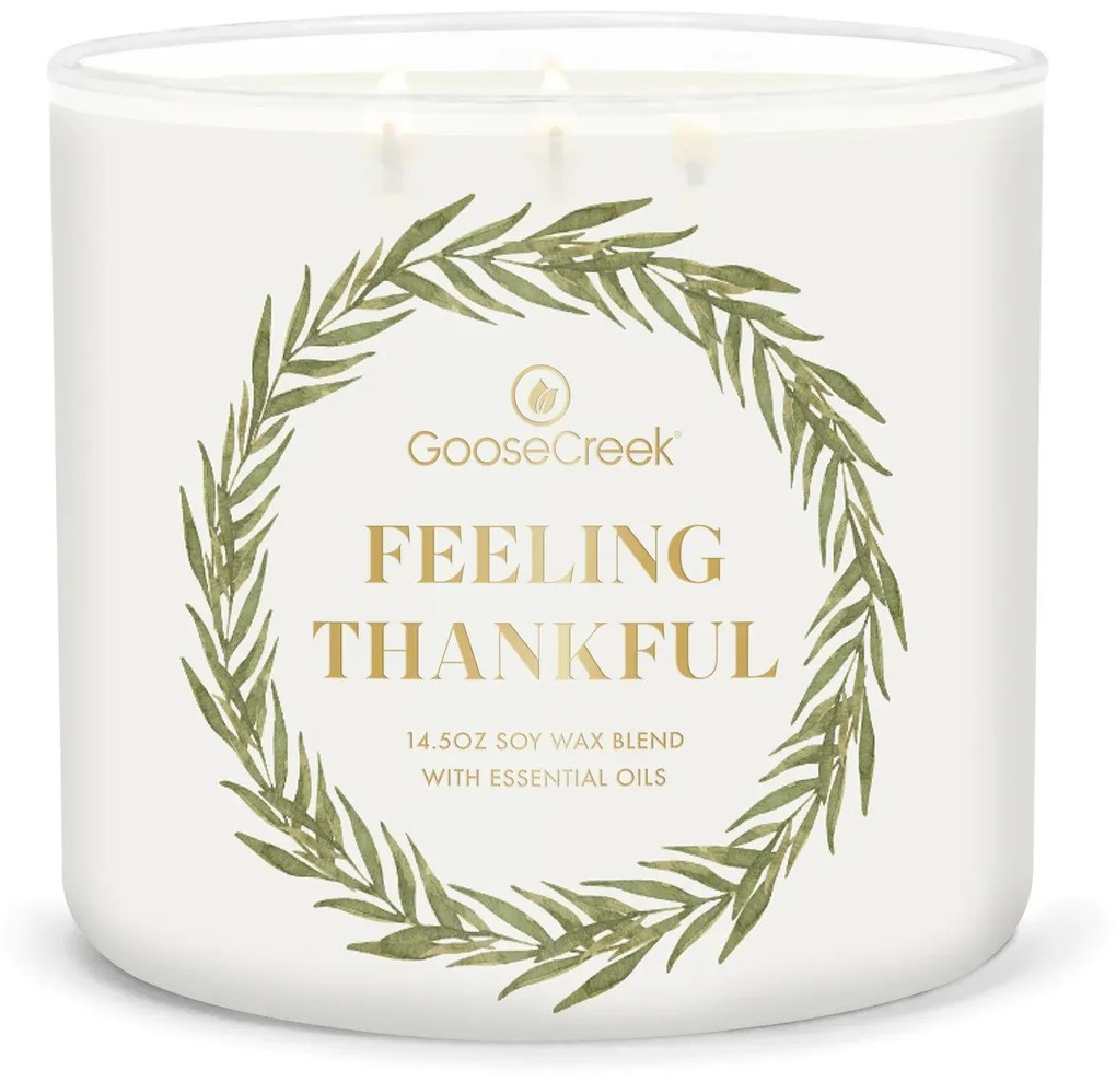 Goose Creek Candle svíčka Feeling Thankful, 411 g