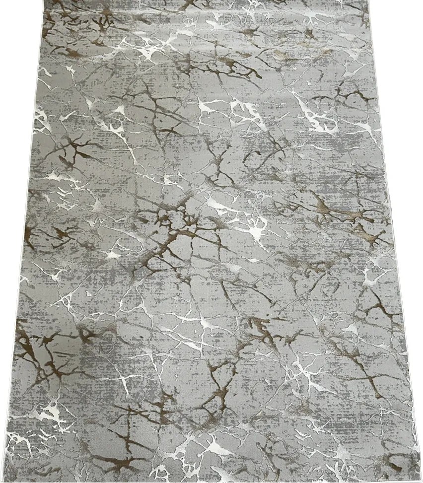 BE Koberec Pera 3305 BEIGE - béžový šedý obdélníkový Rozměr: 60x100 cm