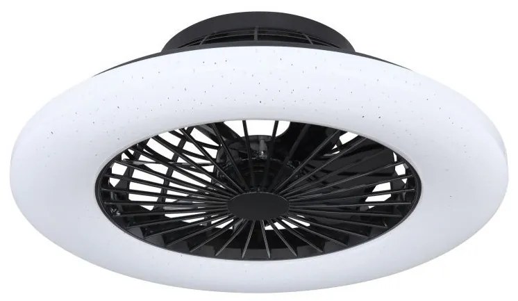 Globo 03628B - LED Stmívatelné stropní svítidlo s ventilátorem LED/30W/230V + DO