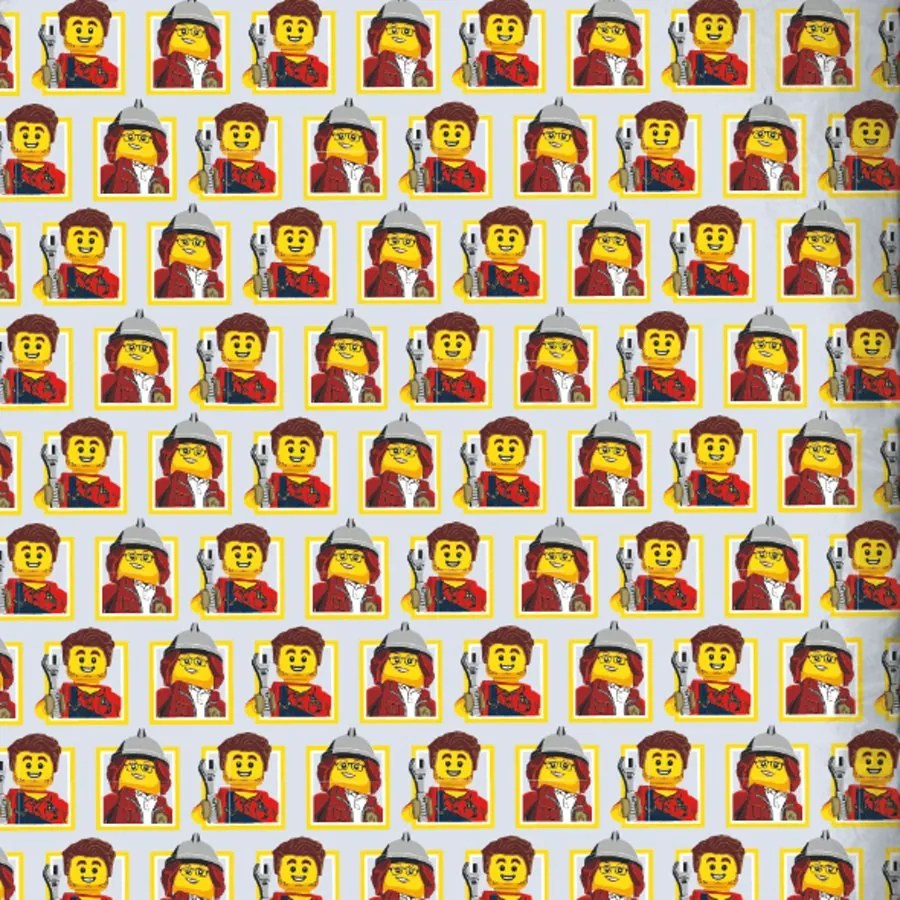 Bavlněné ložní povlečení LEGO CITY Adventures - 100% bavlna - 70 x 90 cm + 140 x 200 cm