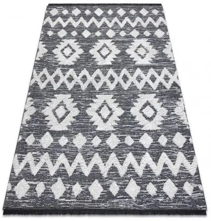 Koberec ECO SISAL BOHO MOROC Etno  Cik cak  22319 střapce - dvě ú