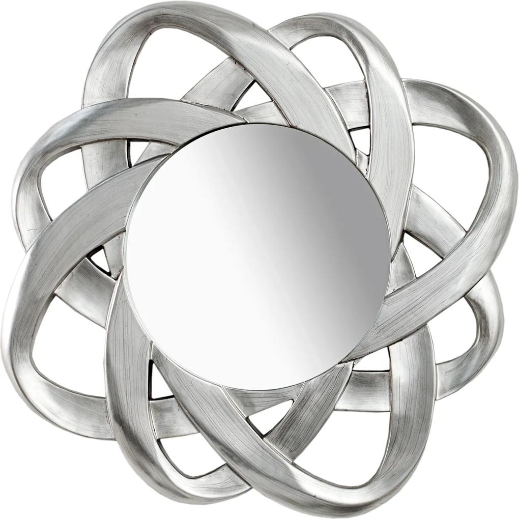 Moebel Living Nástěnné zrcadlo ENDLESS 90cm stříbrné