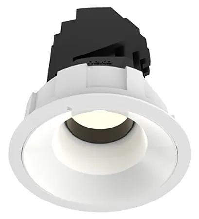 Vestavné nastavitelné svítidlo Sense Round White Průměr: 137 mm, Teplota chromatičnosti / Stmívání: 3000 Kelvinů / Nestmívatelné, Úhel reflektoru: 50°