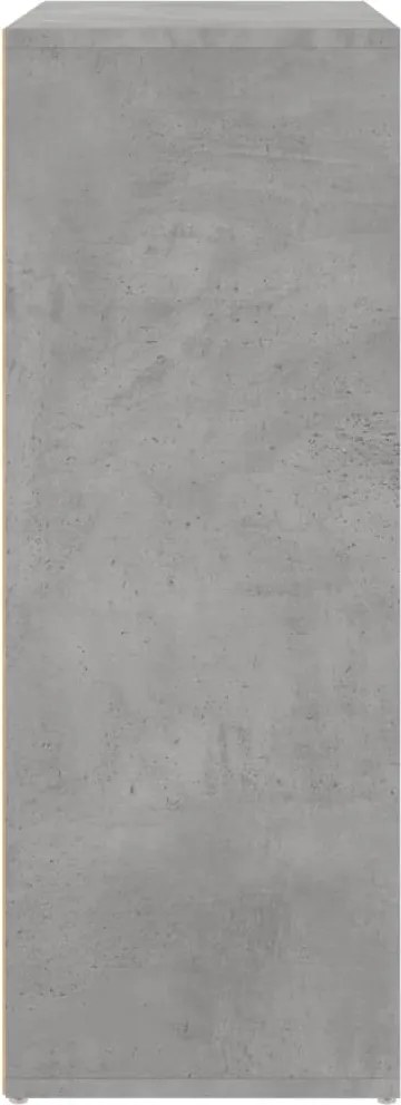 Příborníky 2 ks betonově šedé 60 x 31 x 84 cm kompozitní dřevo 3276584
