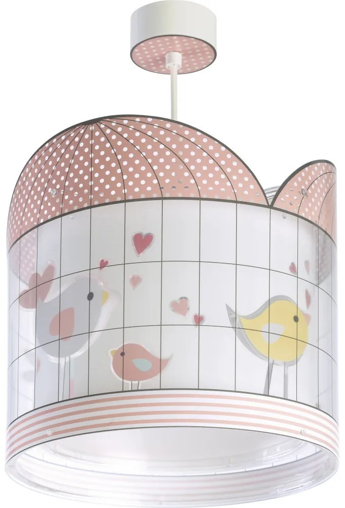 Dalber Little Birds 71282 dětské závěsné lampy  plast