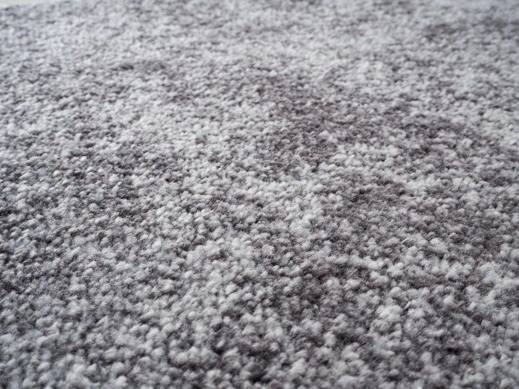 Condor Carpets, Metrážový koberec Serena 6602, na míru, šíře 4m, šedá, filc, ložnice