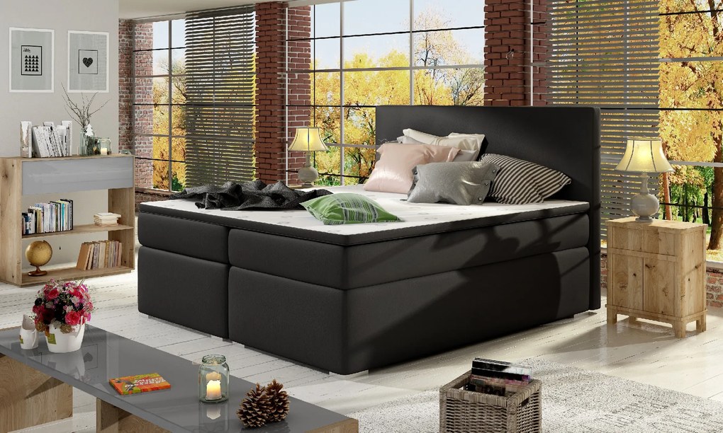 Divalo boxspring postel 140X200 Materiál / Dekor: Soft 11