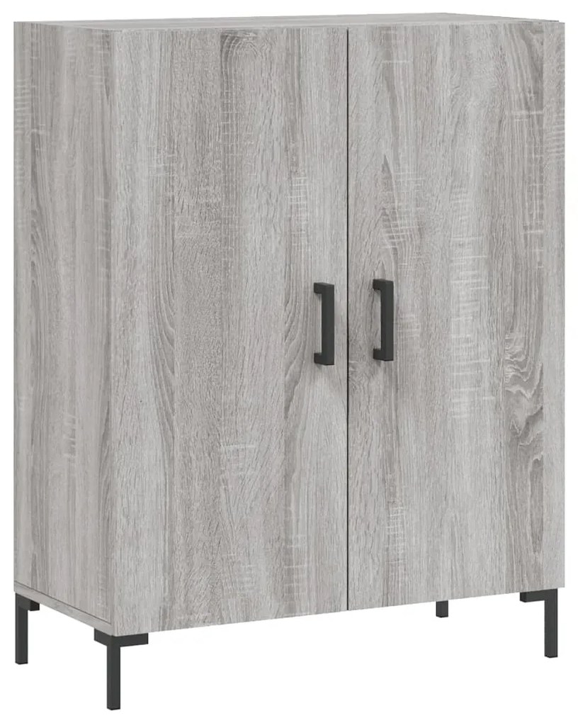 Skříň highboard šedá sonoma 69,5 x 34 x 180 cm kompozitní dřevo