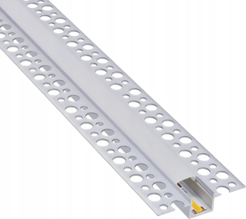 BERGE LED hliníkový profil zapuštěný 2m - sada