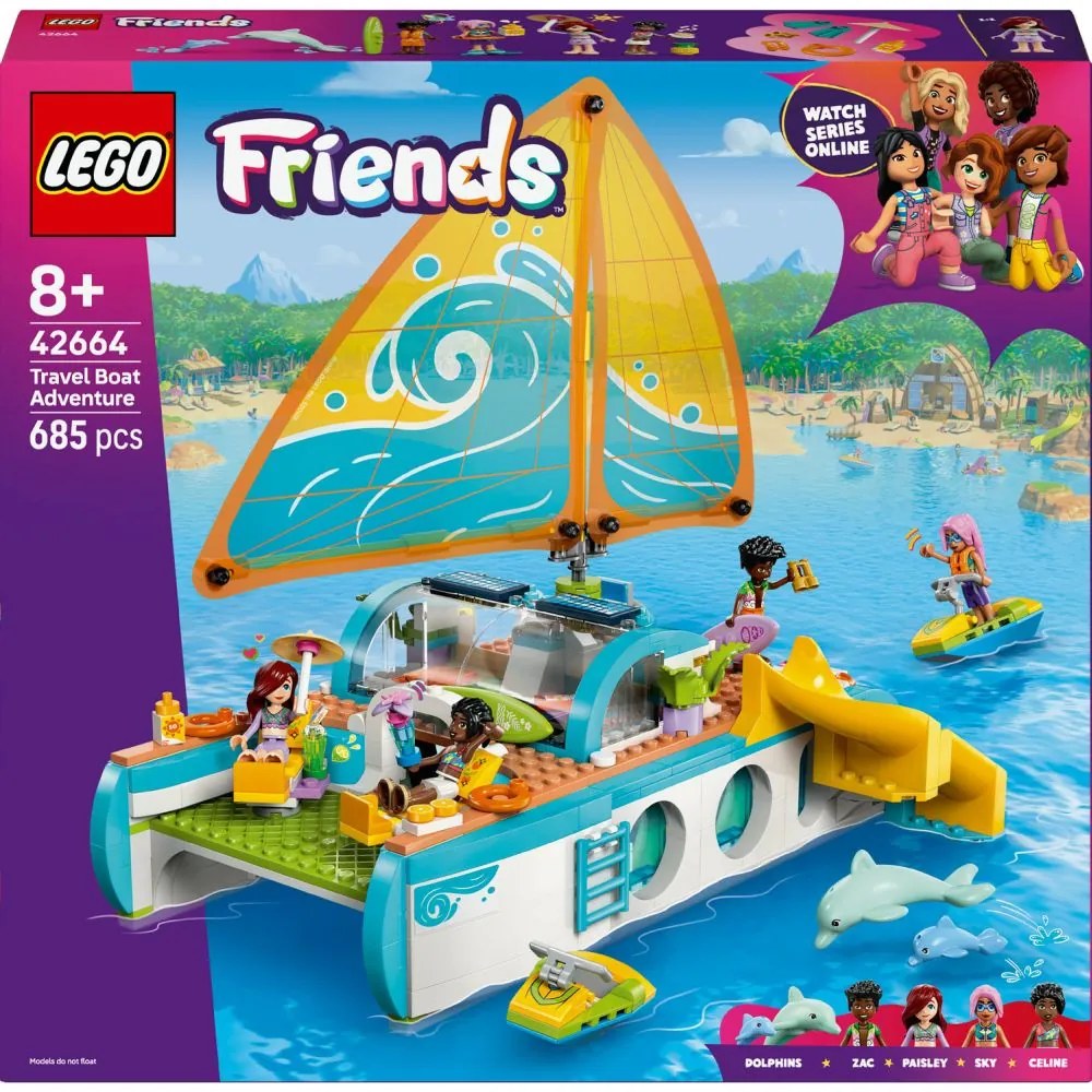 LEGO® Friends 42664 Dobrodružství na jachtě
