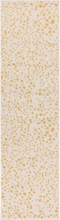 Tribeca Design Kusový koberec Jars Yellow Spotty Rozměry: 80x150 cm